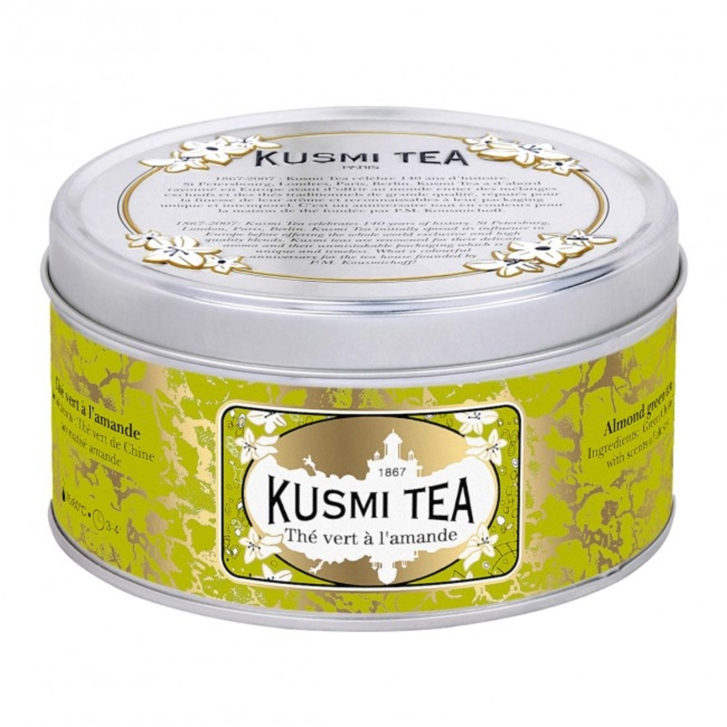 Kusmi Tea Almond Green Tea - the art of tea.