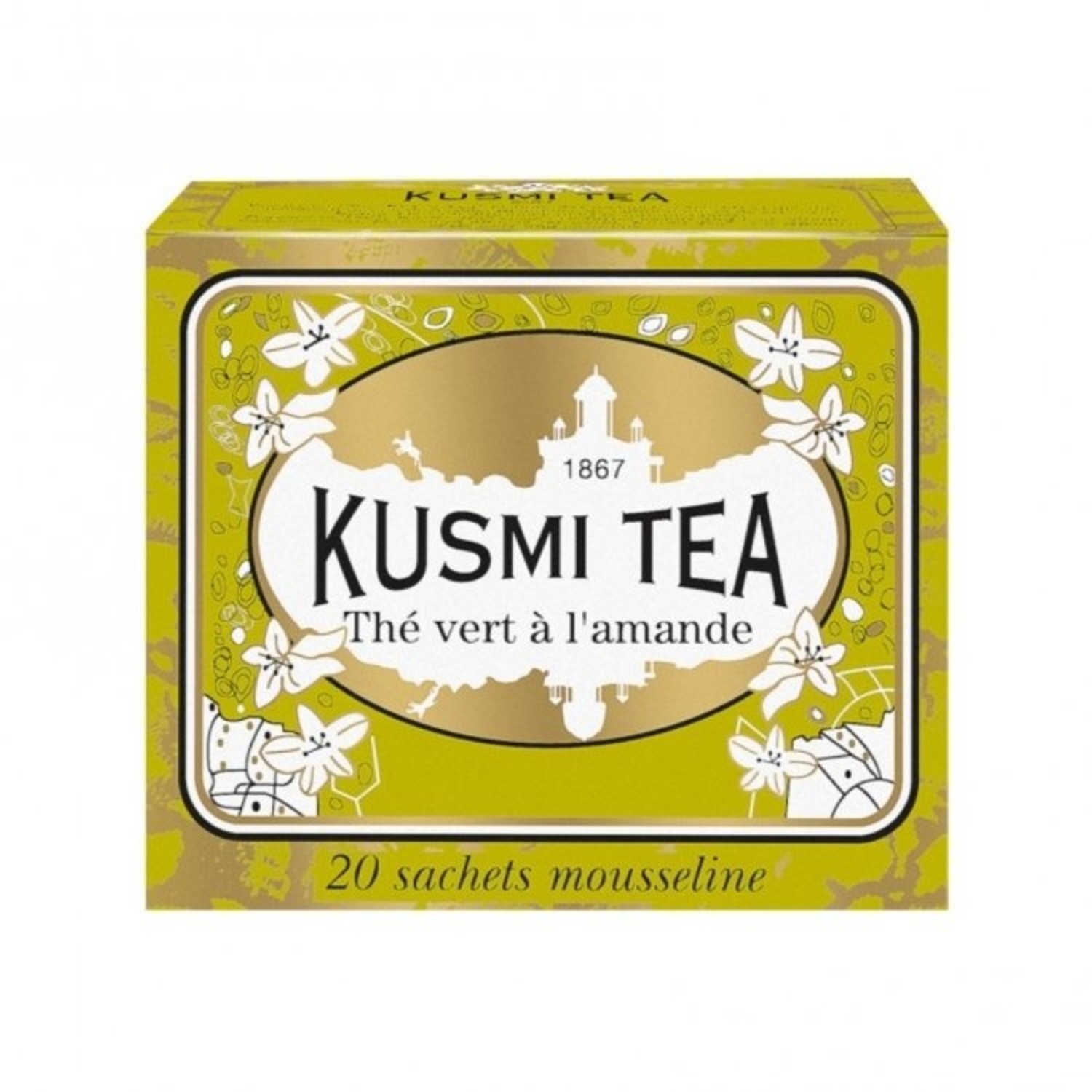 Kusmi Tea Almond Green Tea - the art of tea.