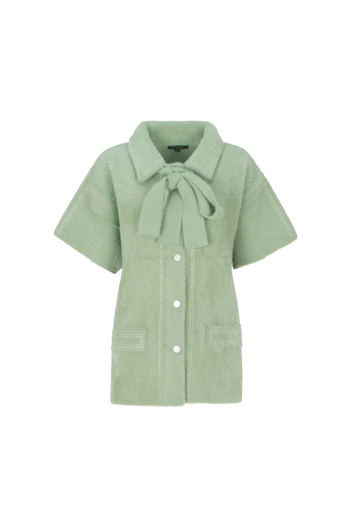 Jayleen Knitting Cardigan Light Moss - Sam Piace