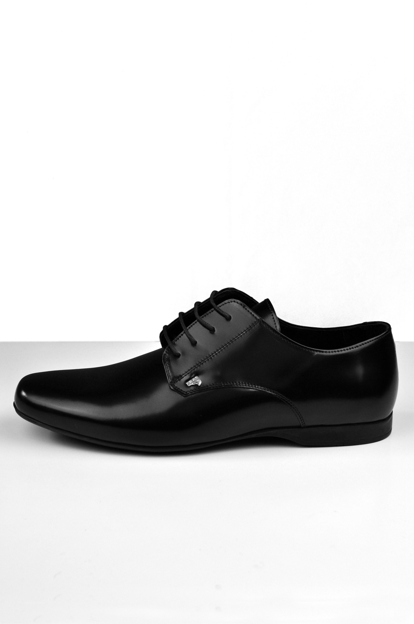 Versace scarpe stringate eleganti nere - Montenapoleone