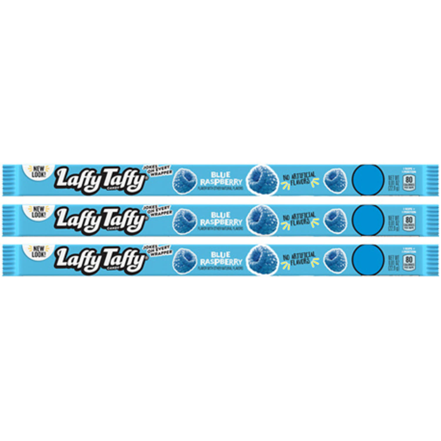 Laffy Taffy Blue Raspberry 24x22g | American Sweets | Taffy - Kellys ...