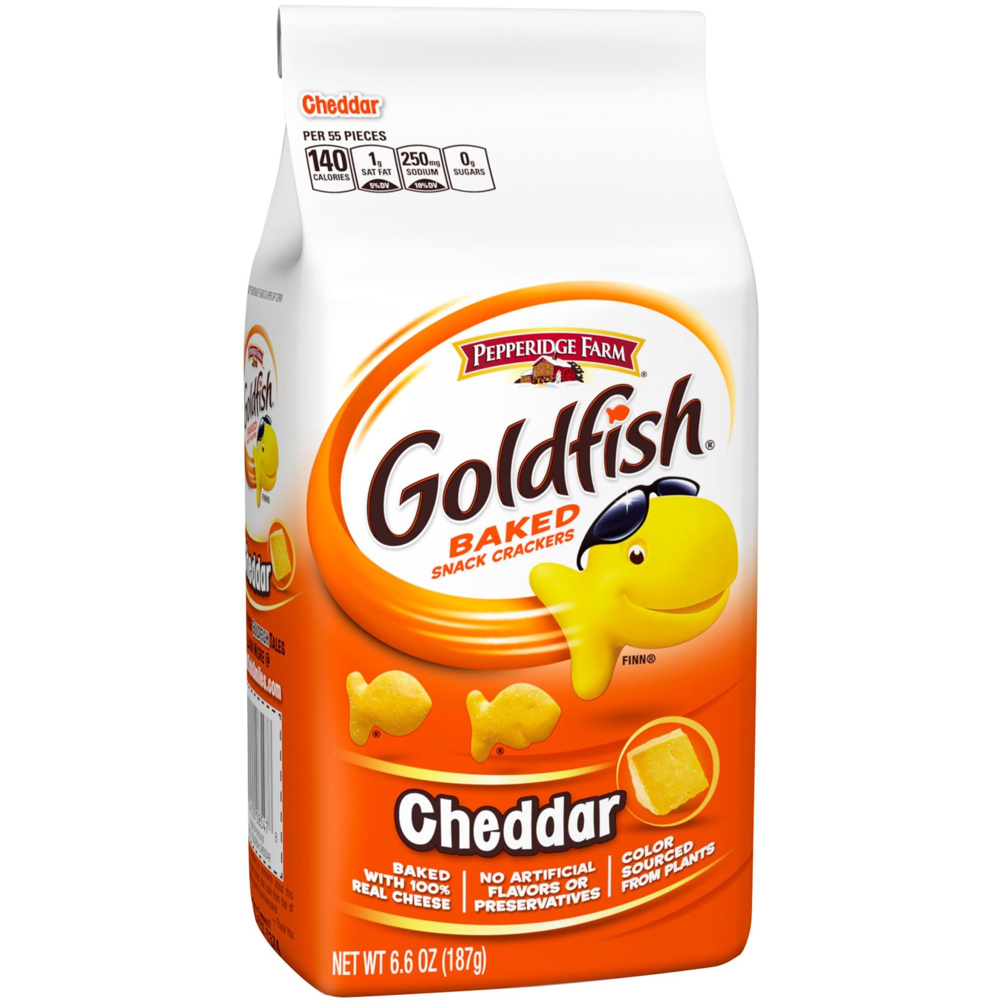 Goldfish Cheddar Crackers 24x187g | American Wholesale - Kellys ...