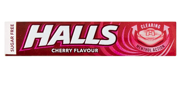 Halls Menthol Cherry Sugar Free * 20x32g | British Sweets - Kellys ...