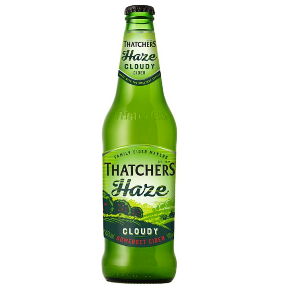 Thatchers Haze Cloudy ABV4.5% 6x500ml | British Cider Selection - Kellys Wholesale & Distribution