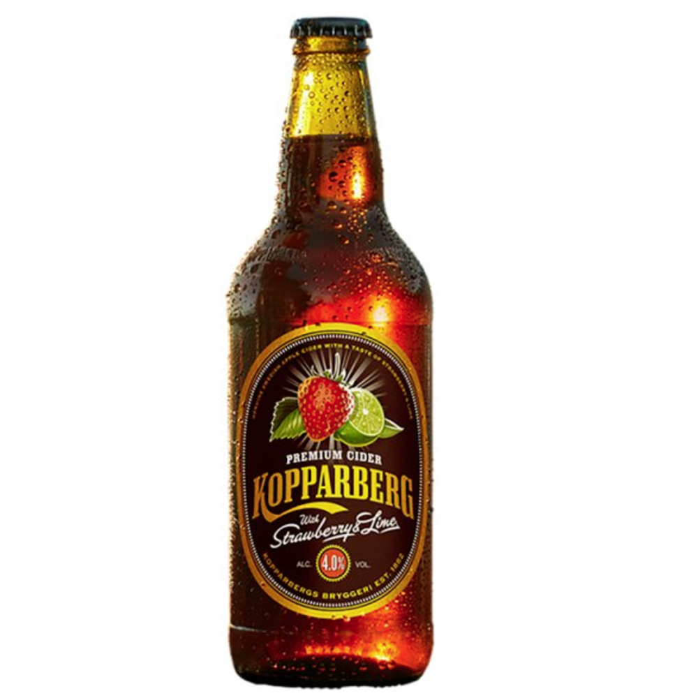 Kopparberg Strawberry & Lime Abv 4.5% 15x500ml | British Beer & Cider ...