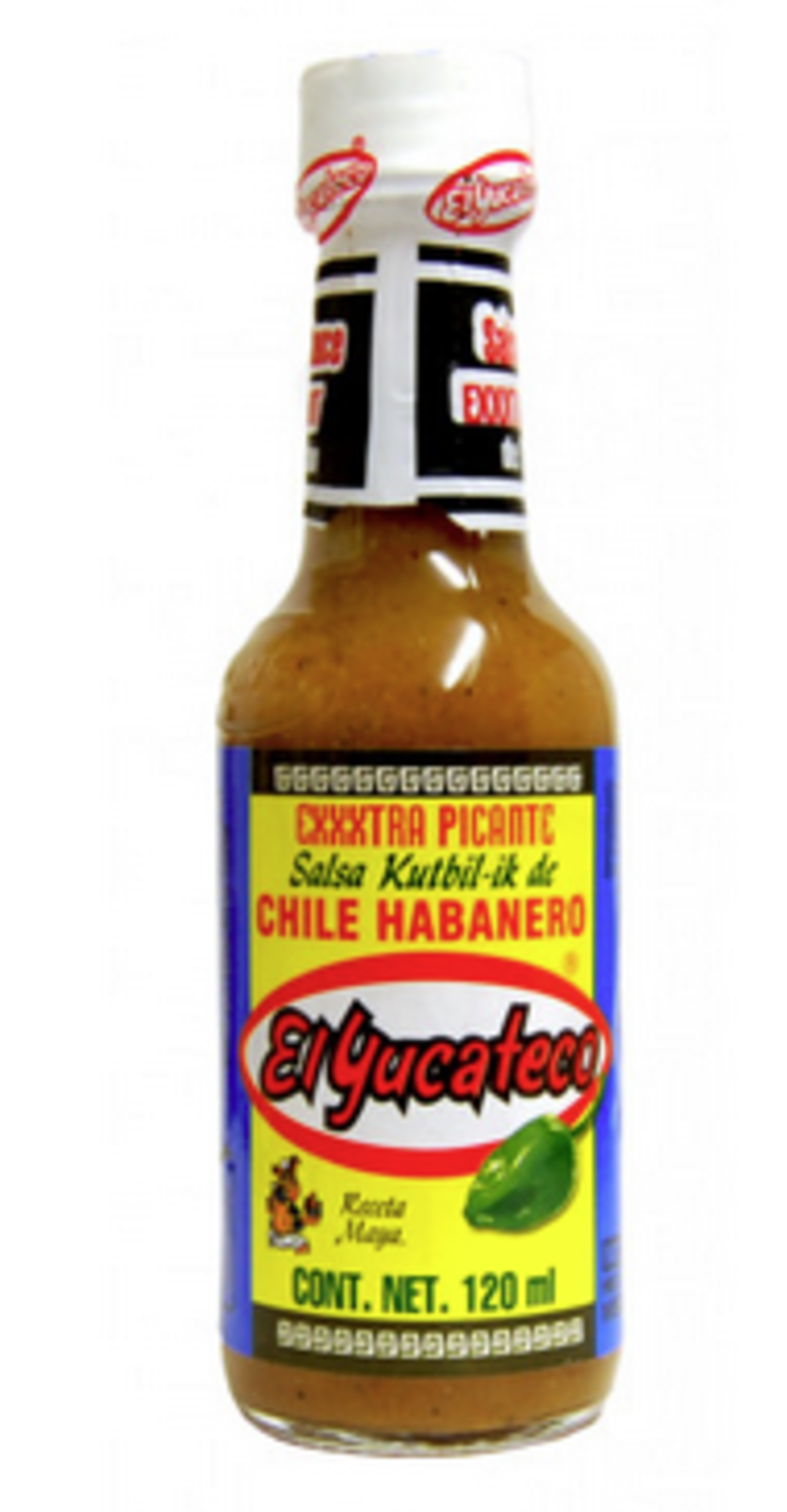 El Yucateco Habanero Exxxtra Hot 12x120ml | Mexican Selection - Kellys ...