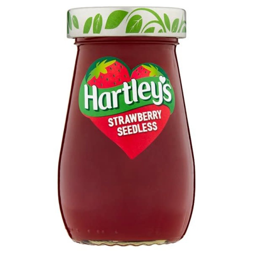 Hartley's Seedless Strawberry Jam 6x300g | British Jams & Marmalades ...