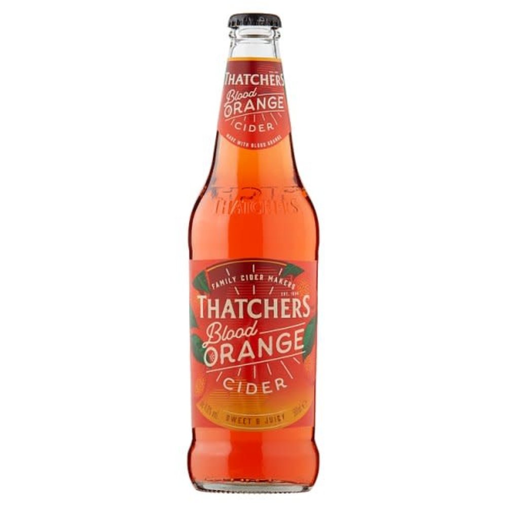 Thatcher's Blood Orange 6x500ml | British Beer & Cider Selection ...