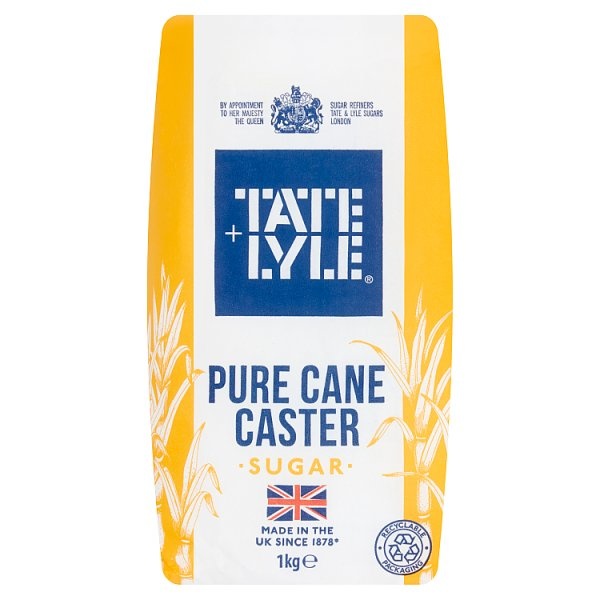 Tate & Lyle Caster Sugar 10x1kg | British Baking - Kellys Wholesale ...