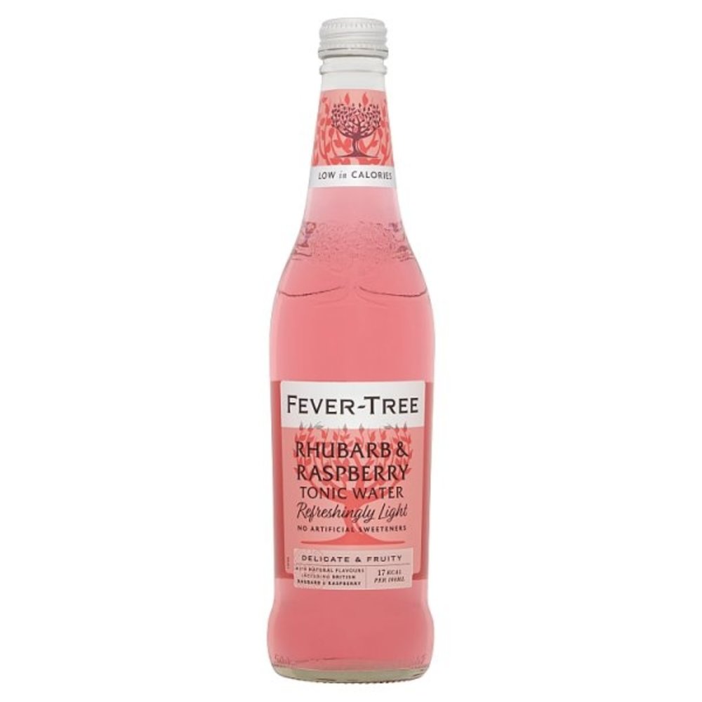 Fever -Tree Light Rhubarb & Raspberry 8x500ml - Kellys Wholesale ...