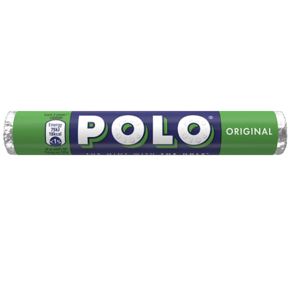 Polo Mint Original 32x30g | British Sweets & Mints - Kellys Wholesale ...