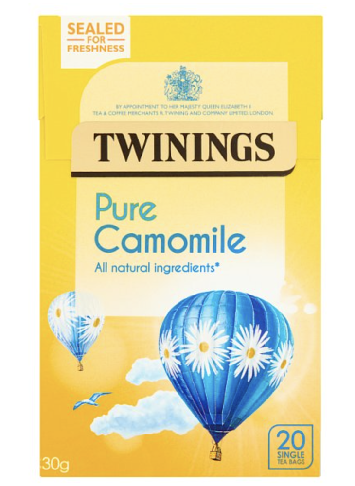 Twinings Infusions Herbal Pure Camomile 4X20s | British Tea - Kellys ...