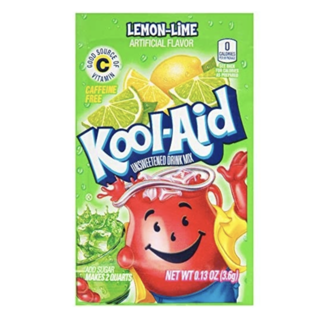 Kool-Aid Lemon Lime 48 Sachets | American Drinks - Kellys Wholesale ...