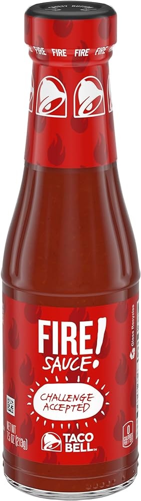 Taco Bell Fire Sauce 12x212g - Kellys Wholesale & Distribution