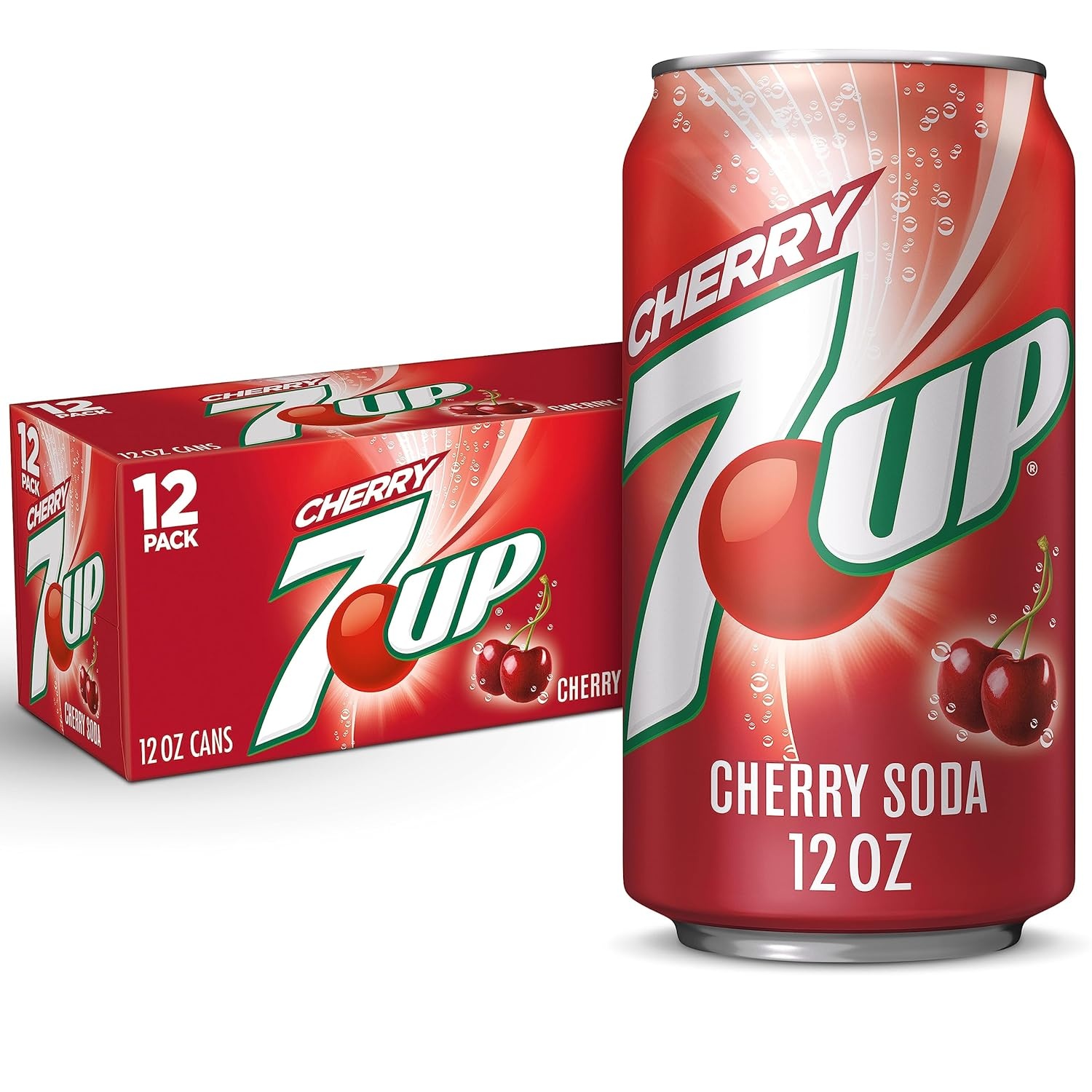 7 Up Cherry 1x12pk - Kellys Wholesale & Distribution
