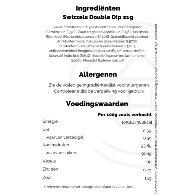 Swizzels Double Dip 36x21g | British Sweets & Chocolate - Kellys ...