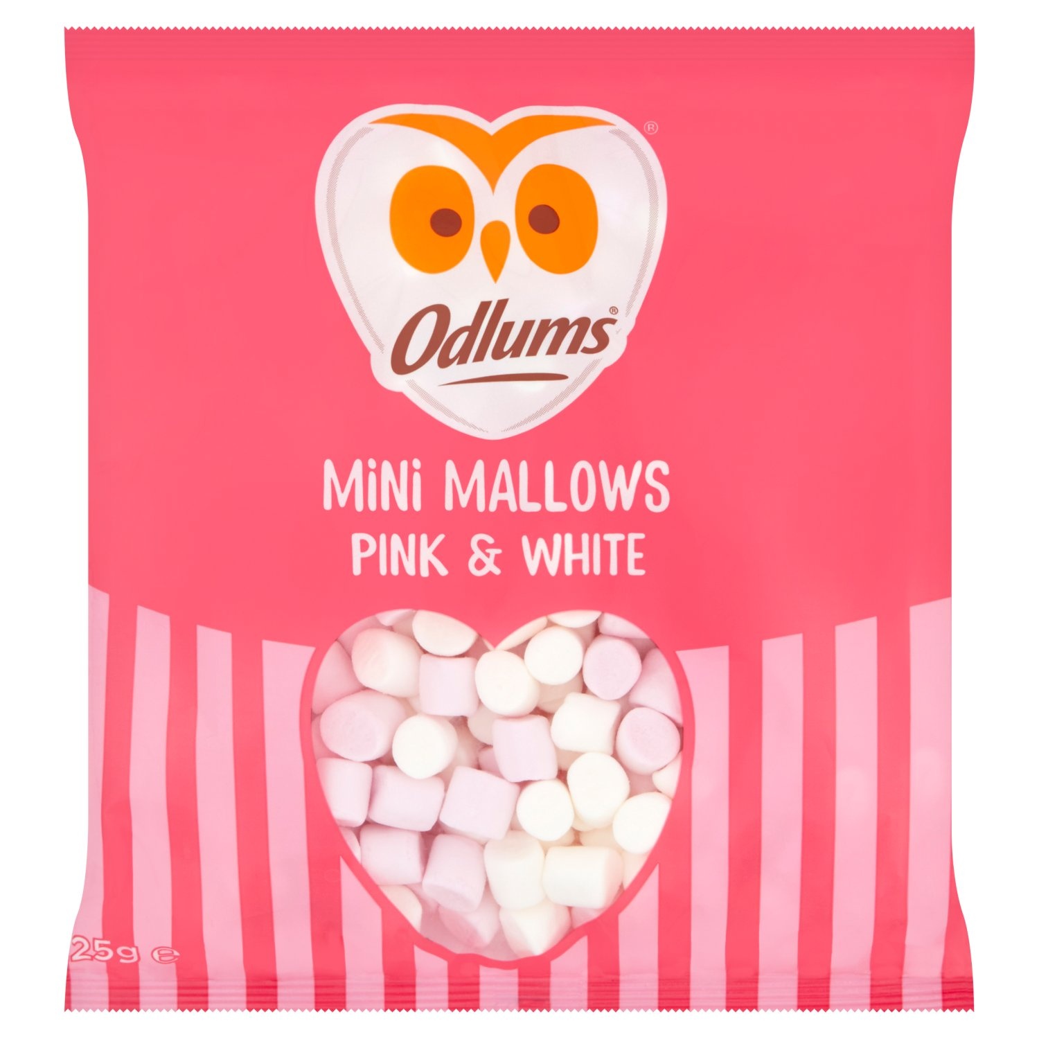 Odlums Pink & White Mini Mallows 12x125g - Kellys Wholesale & Distribution