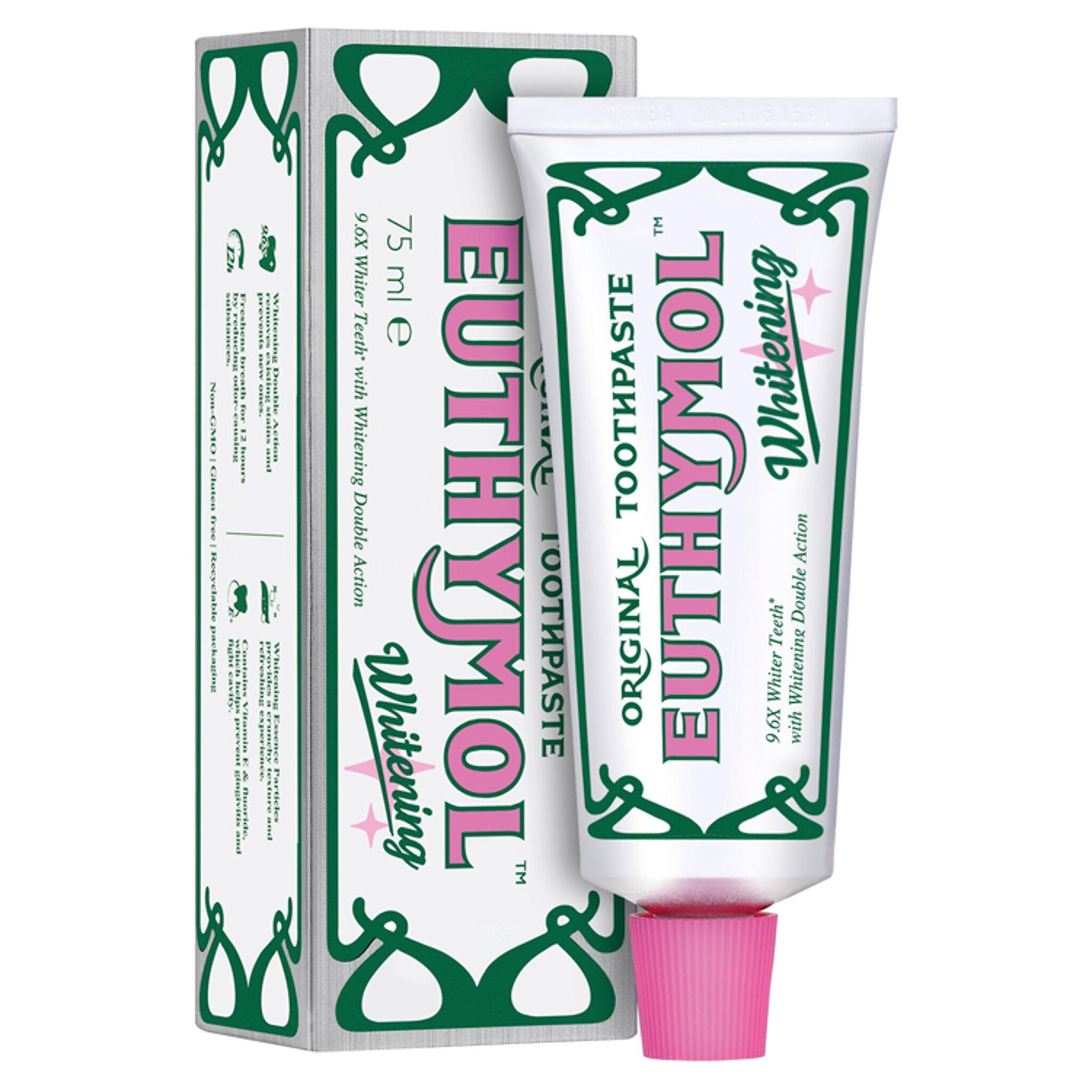 Euthymol Whitening Tooth Paste 12x75ml - Kellys Wholesale & Distribution