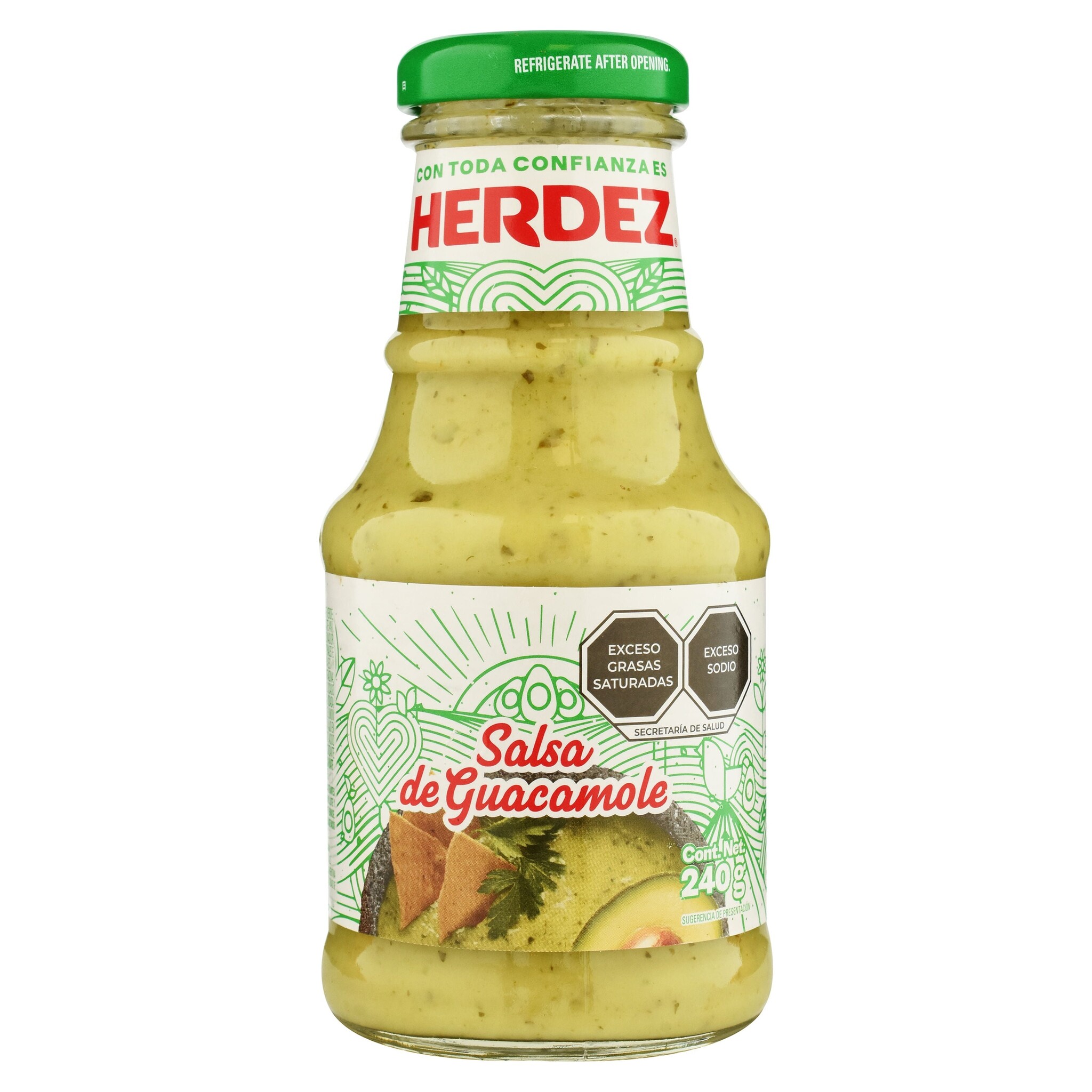 Herdez Salsa Guacamole 12x240g - Kellys Wholesale & Distribution