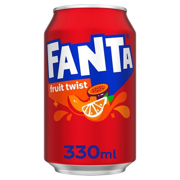 Fanta Fruit Twist 24x330ml | British Drinks - Kellys Wholesale ...