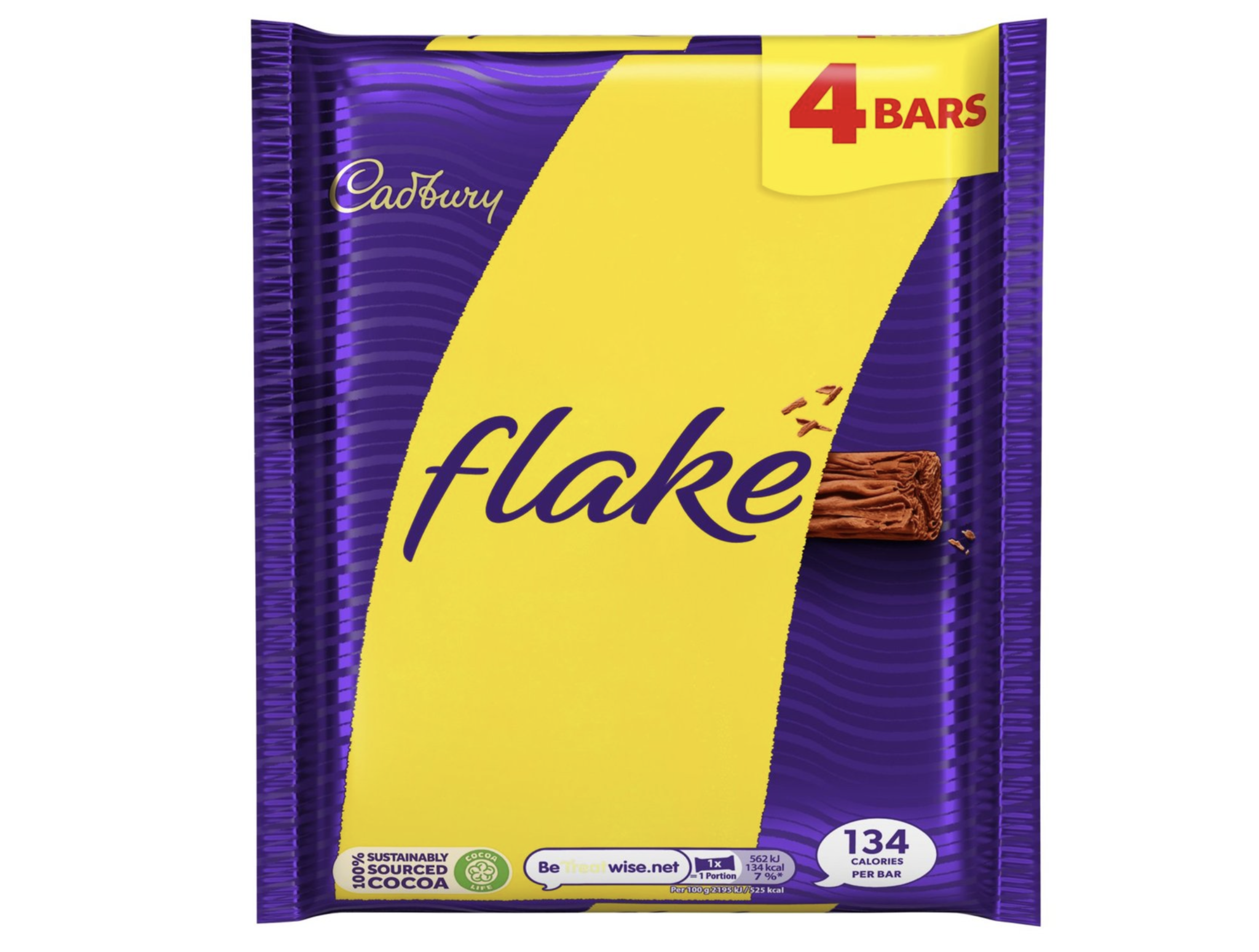 Cadbury Flake 20x4pk | British Chocolate | Cadbury's Chocolate - Kellys ...