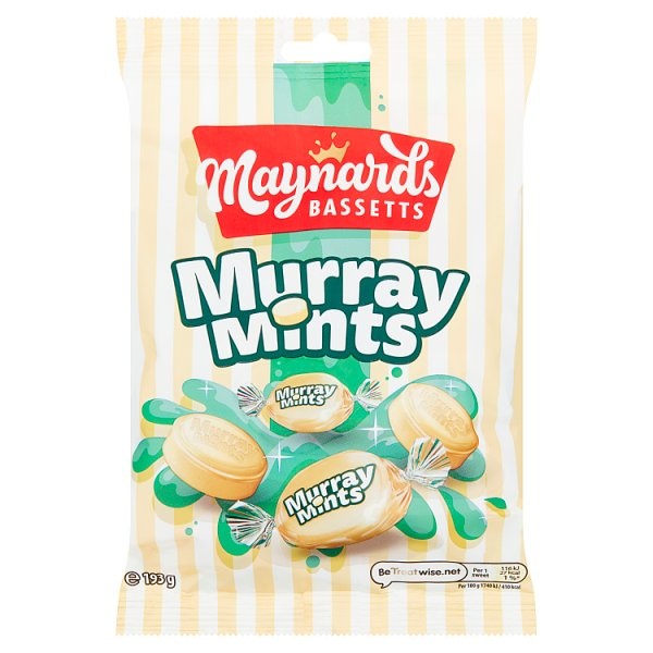 Maynards Bassetts Murray Mints 12x193g | British Sweets - Kellys ...