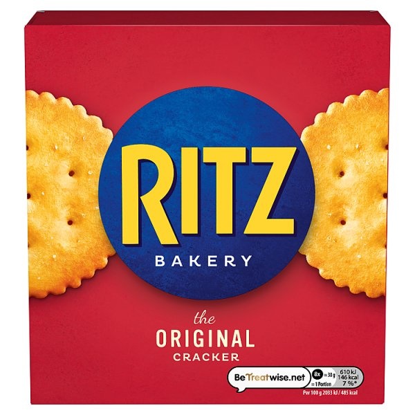 Ritz Original Cracker 8x200g | British Crackers & Snacks - Kellys ...