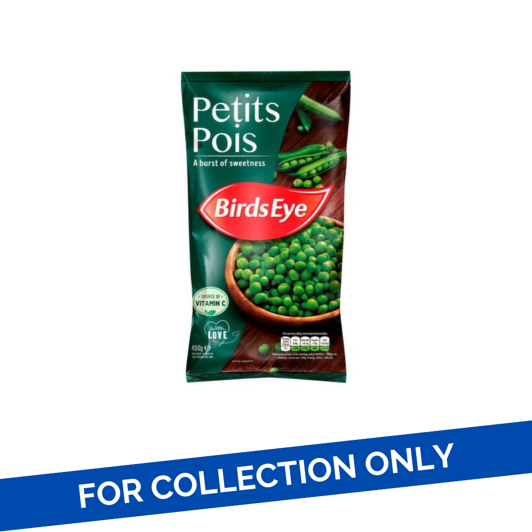 Birds Eye Petits Pois - Premium Frozen Peas | Kellys Wholesale - Kellys ...