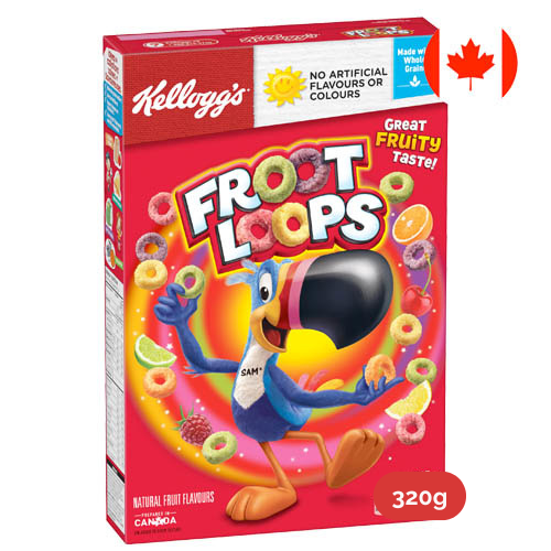 Froot Loops 12x320g | USA & Canada | Breakfast Cereal - Kellys ...
