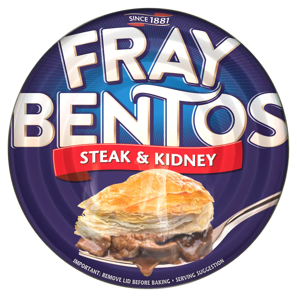Fray Bentos Steak & Kidney 6x425g | British Classics - Kellys Wholesale ...