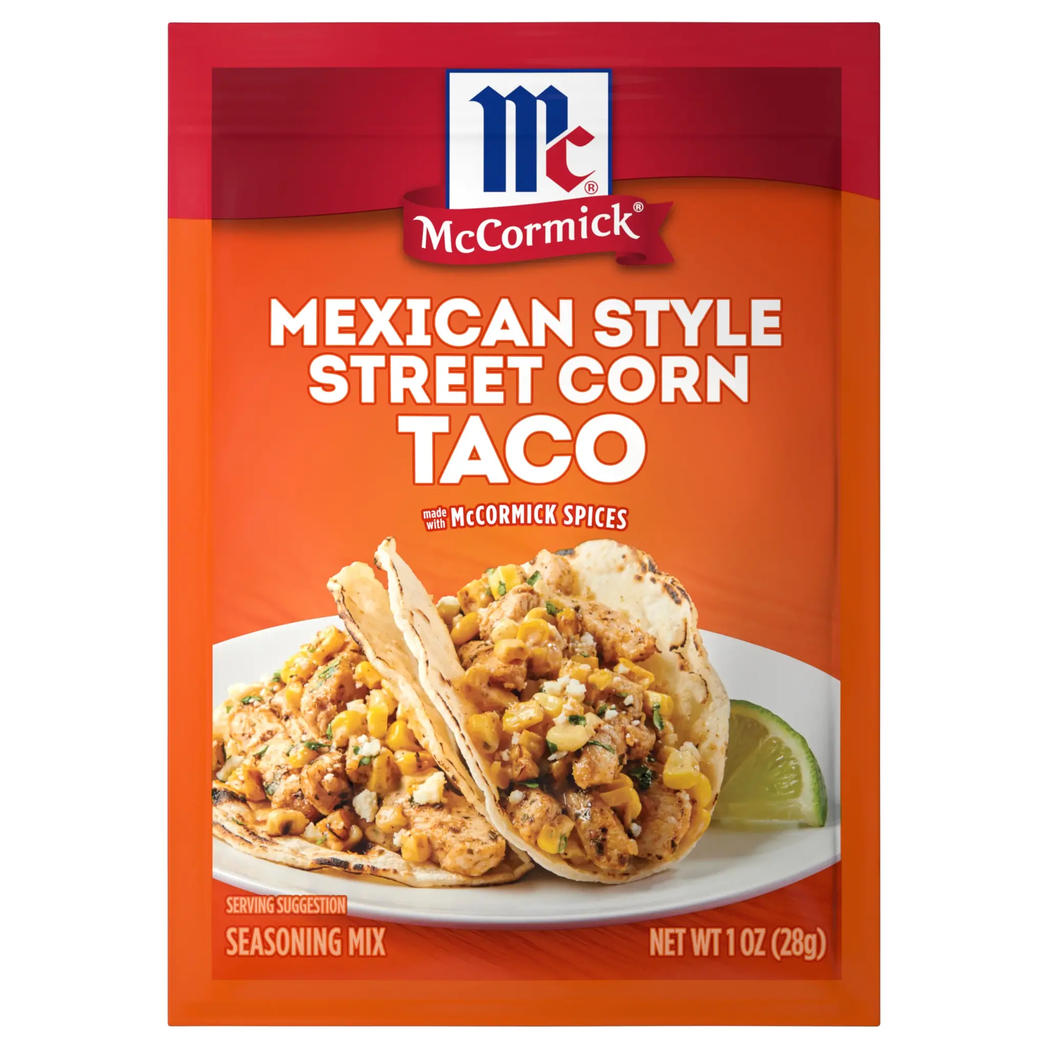 McCormick Mexican Street Corn Taco 12x28g - Kellys Wholesale & Distribution