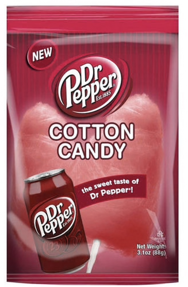 Dr Pepper Cotton Candy 12x88g - Kellys Wholesale & Distribution