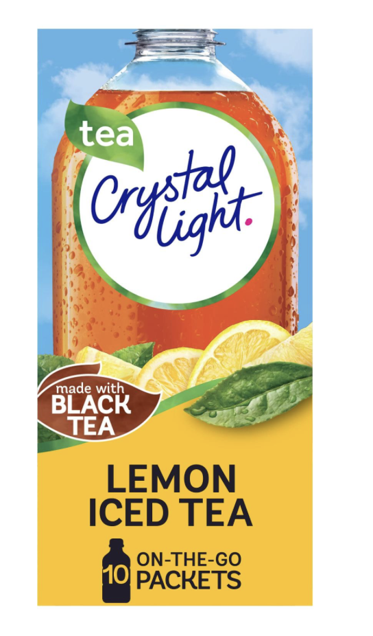 Crystal Lite Lemon Ice Tea 12x10pk - Kellys Wholesale & Distribution