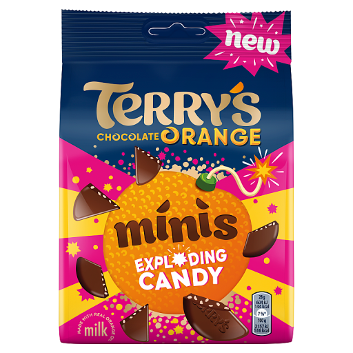 Terry's Minis Exploding Candy 10x105g - Kellys Wholesale & Distribution