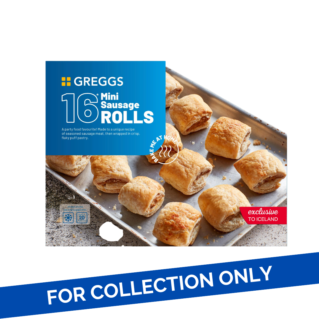 Greggs 16 Mini Sausage Rolls 20x433g - Kellys Wholesale & Distribution