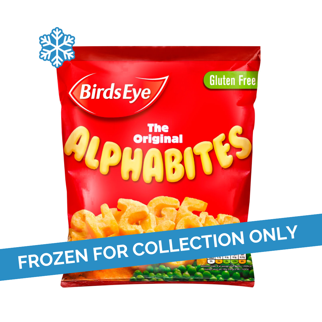 Birds Eye The Original Alphabites 12 x 456g - Kellys Wholesale ...