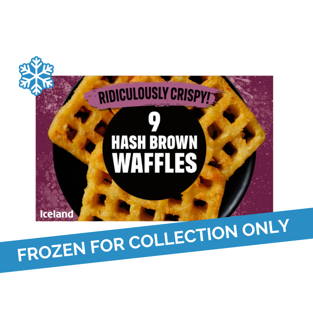 Iceland Hash Brown Waffles 12 X 9pk - Kellys Wholesale & Distribution