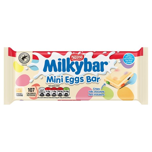 Milkybar Mini Eggs Block 19x100G - Kellys Wholesale & Distribution