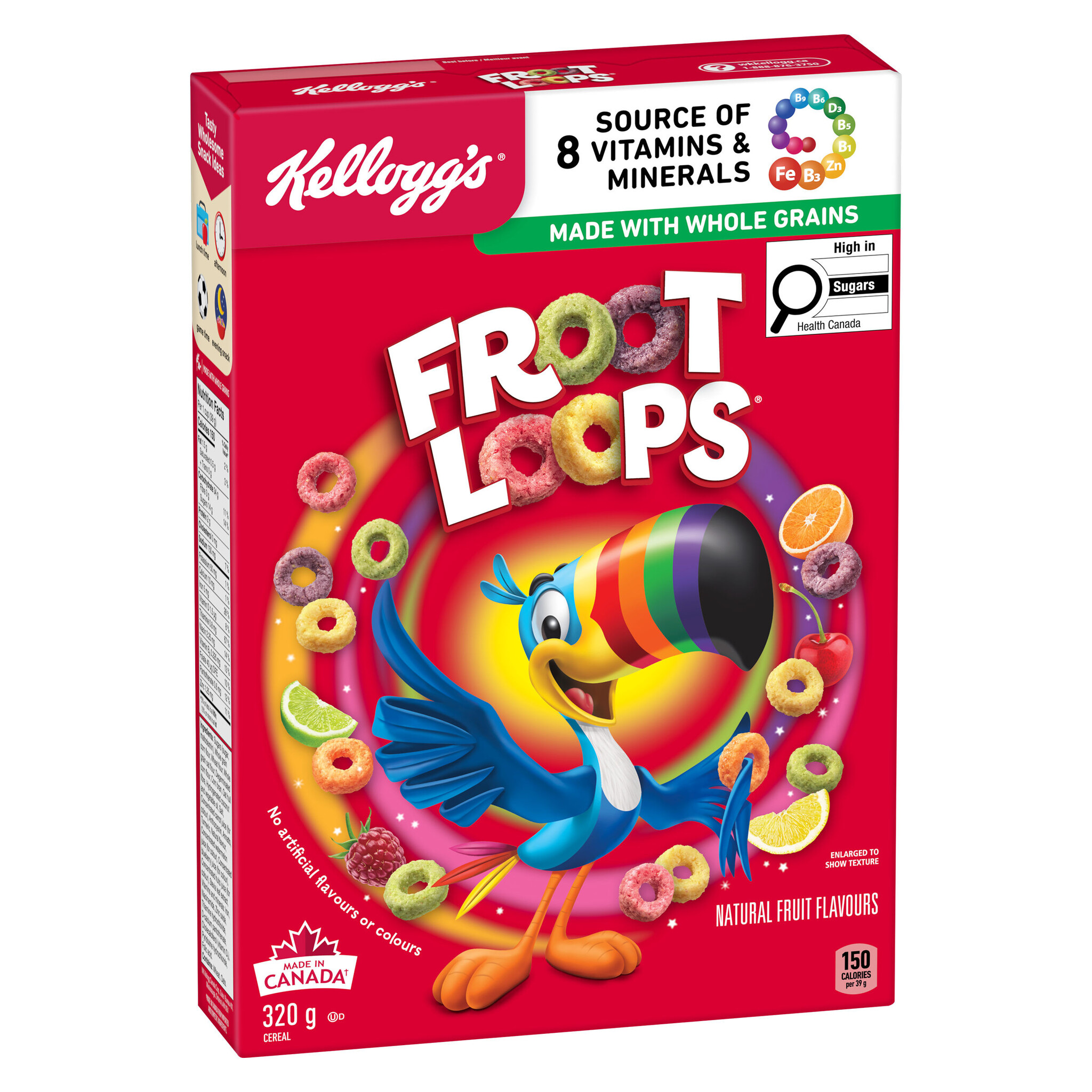 Froot Loops 12x320g | USA & Canada | Breakfast Cereal - Kellys ...