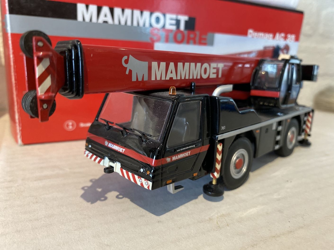 NZG Terex Demag AC35 Mobile crane Mammoet - Miniatuurshop.com
