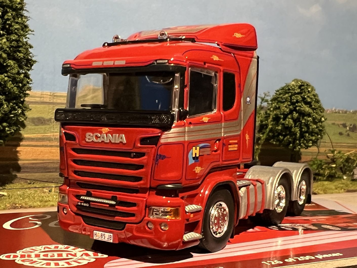 Tekno Scania R-Streamline 6x4 Hingston - Miniatuurshop.com
