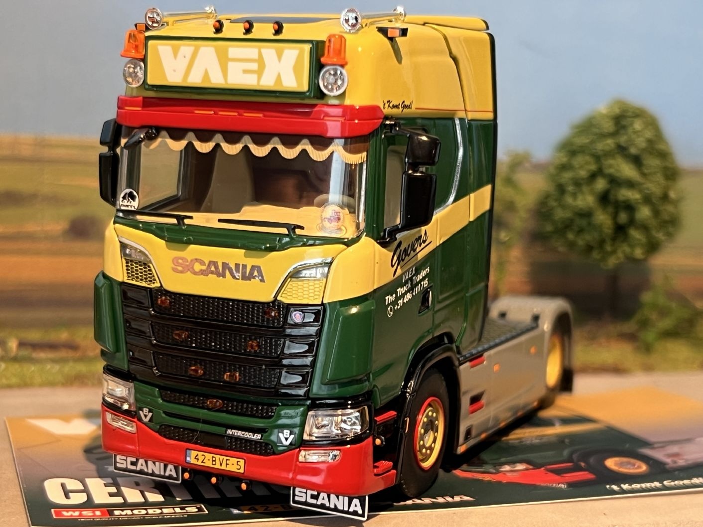 WSI Scania S highline 4x2 single truck VAEX - Miniatuurshop.com
