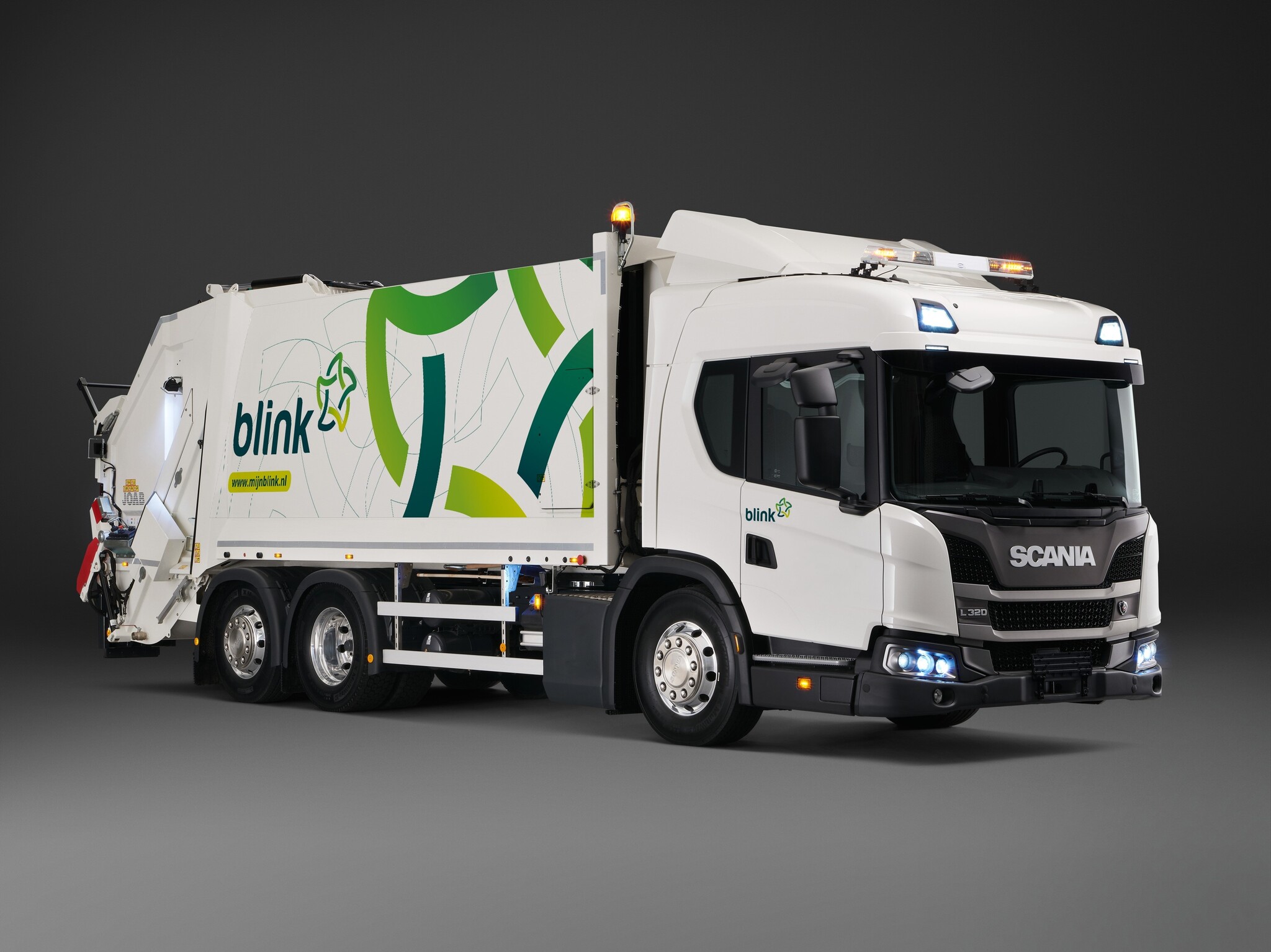 Tekno Scania Low Entry vuilniswagen BLINK AFVAL EN REINIGING ...
