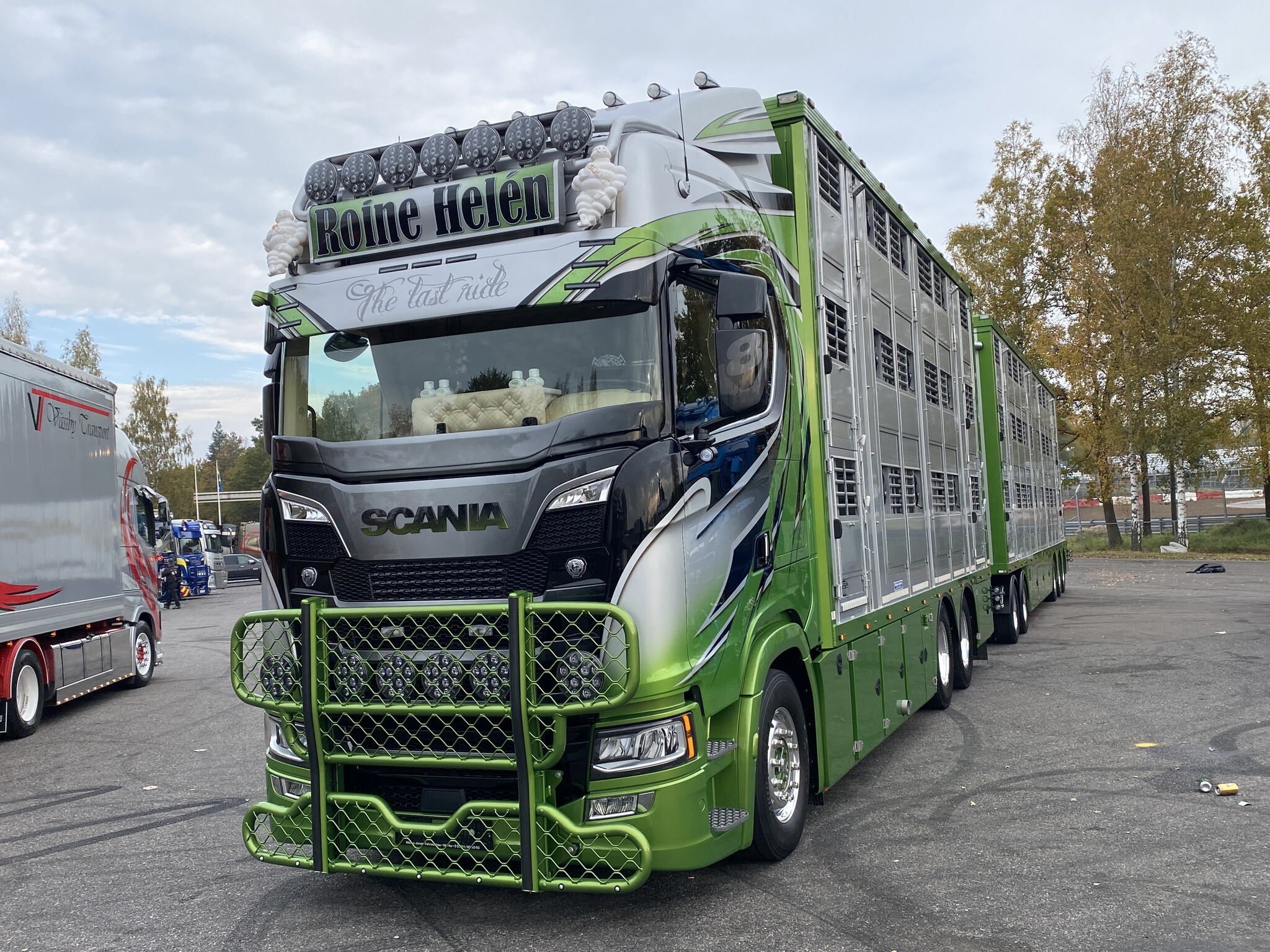 Tekno Scania Next Gen S-serie Highline Swedish lifestock combi ROINE H ...