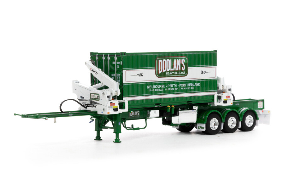 Drake Box loader + 20ft. container DOOLAN - Miniatuurshop.com