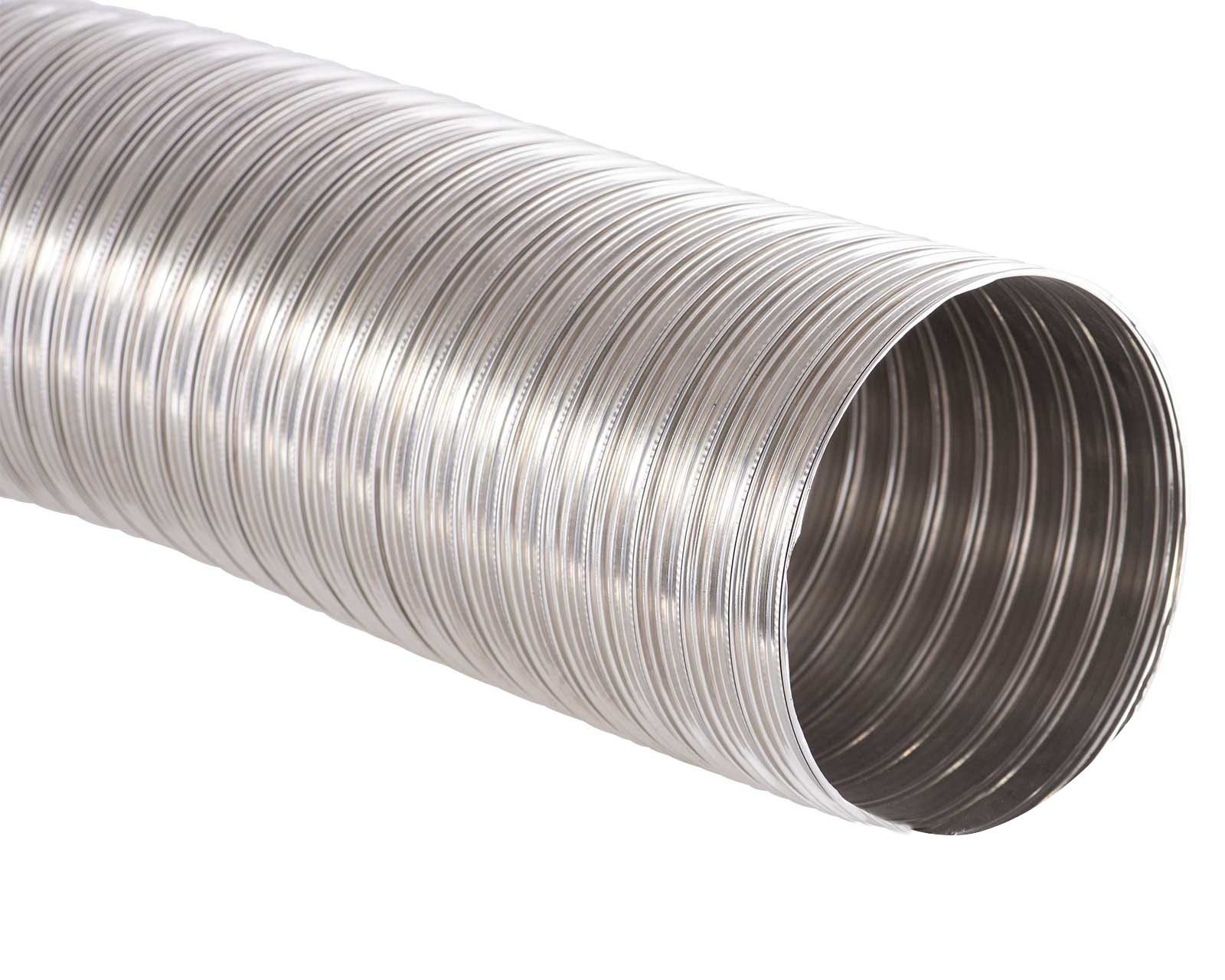 Enkelwandig RVS flexibele buis 150mm | Woodburner.nl