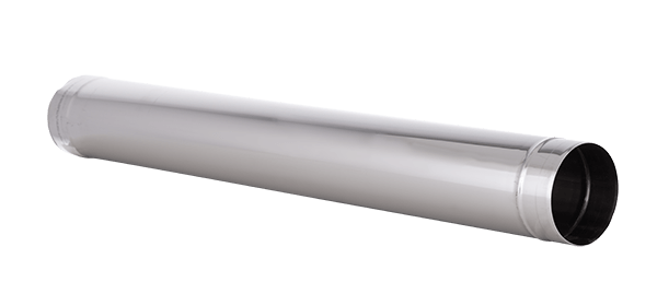 Fumio kachelpijp RVS Ø125mm 1000mm | Woodburner.nl