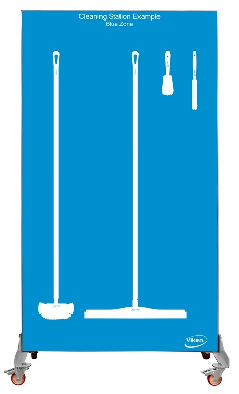 Shadow board pour le nettoyage du matériel - 5S | Schlenker AG ...