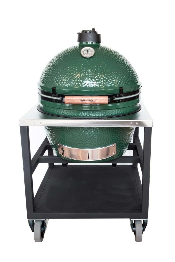 BBQ-Stunter.nl - Big Green Egg RVS horeca tafel - BBQ-STUNTER.NL