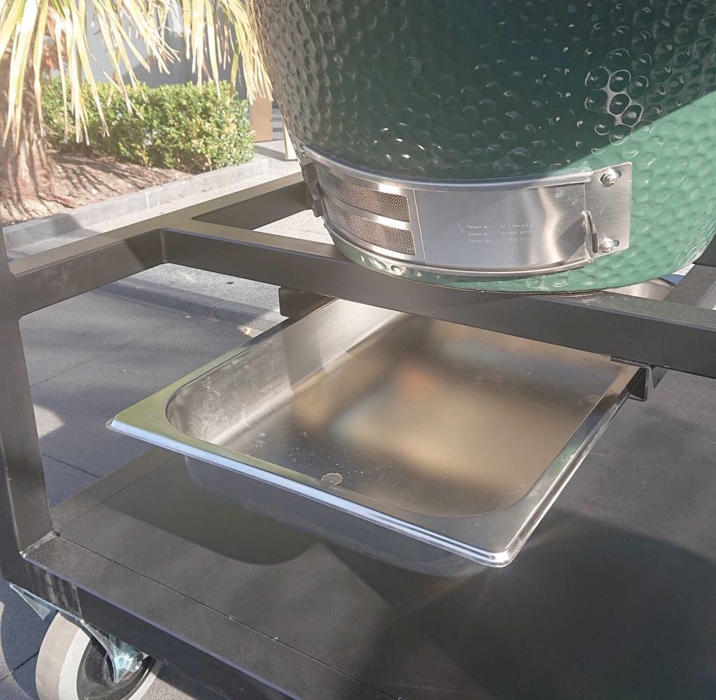 BBQ-Stunter.nl - Big Green Egg RVS horeca tafel - BBQ-STUNTER.NL